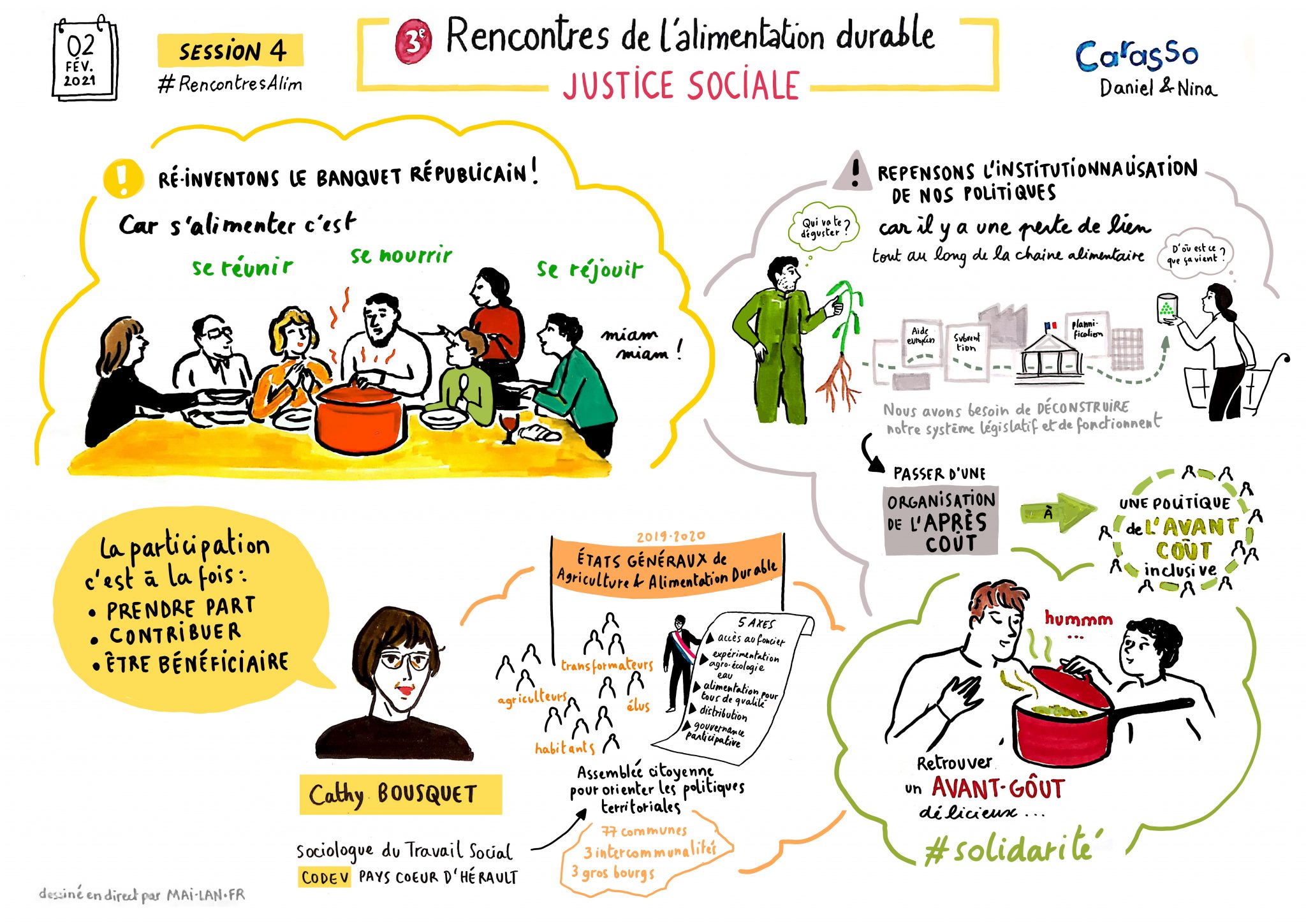 Justice sociale - Rencontres de l'alimentation durable